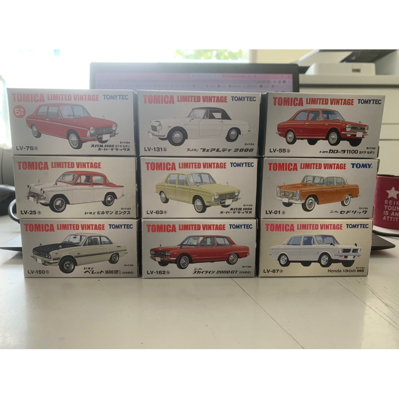 Collection of vintage tomica limited cars (tomytec) | Shopee Malaysia