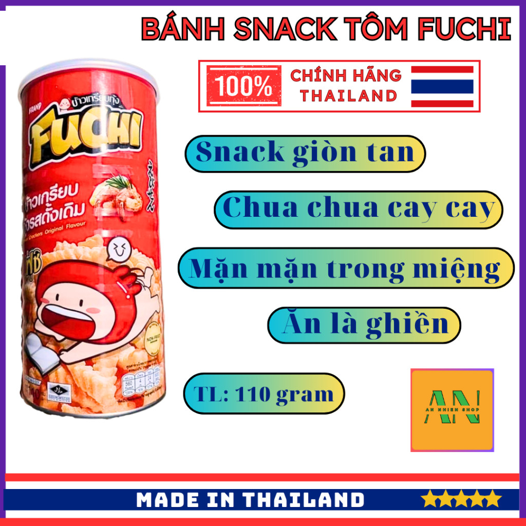 Snack FUCHI - Thailand (110 Gram Can) | Shopee Malaysia