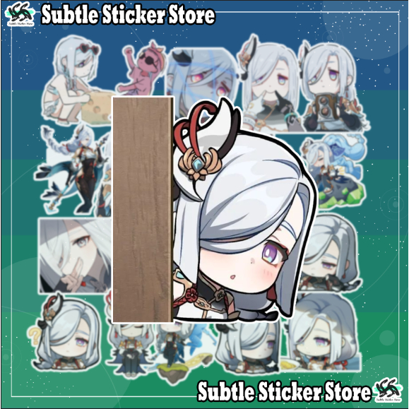 [Genshin Impact] - Set of 10/15/20 Sticker Shenhe game Genshin Impact ...