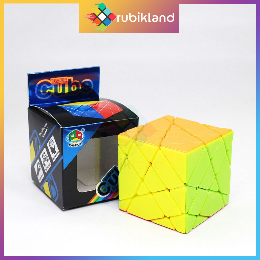 Rubik FanXin Axis 4x4 Rubic Cube Variant 4 Layers Stickerless Children ...