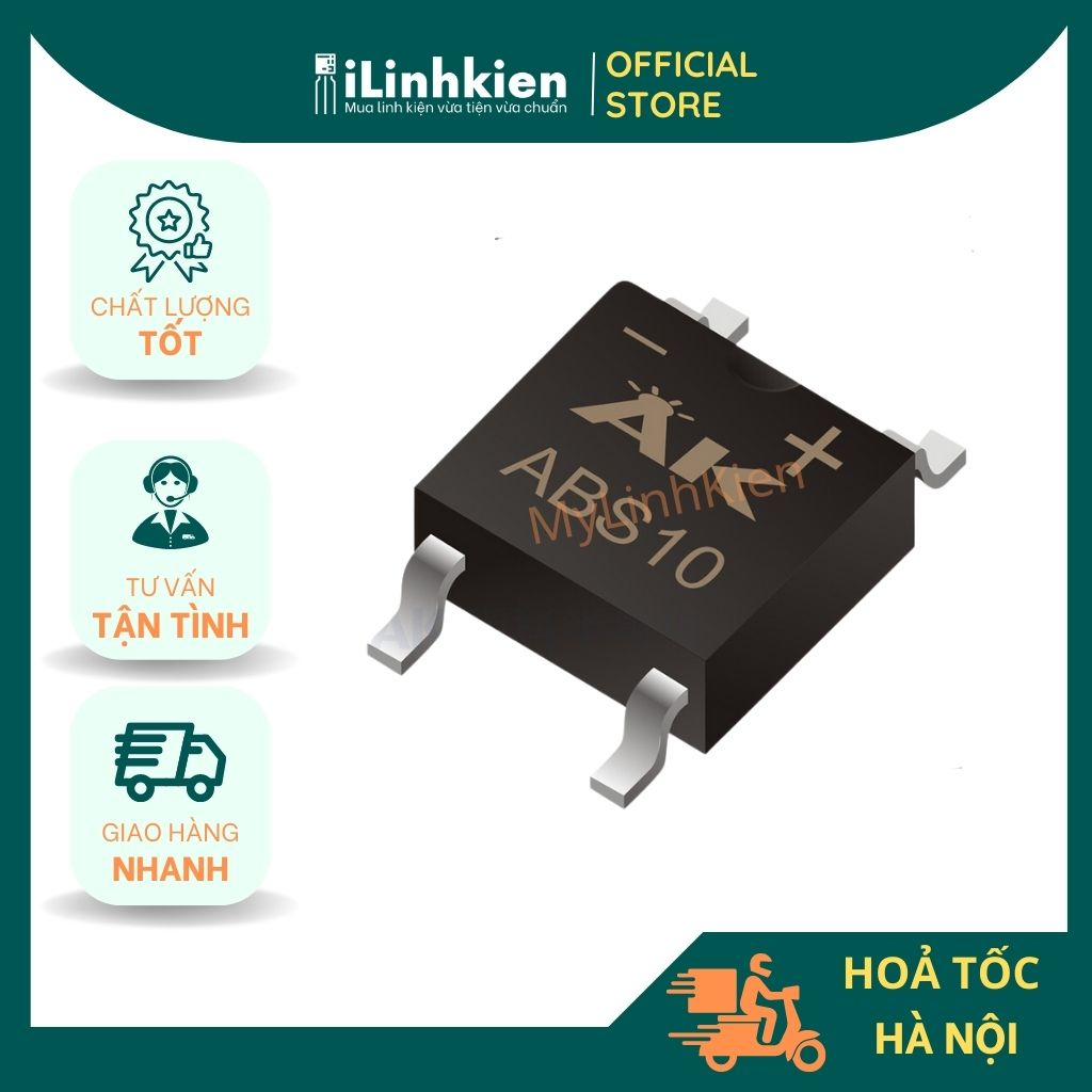 Abs10 Genuine SEP Bridge Diode 1A 1000V SOP-4 | Shopee Malaysia