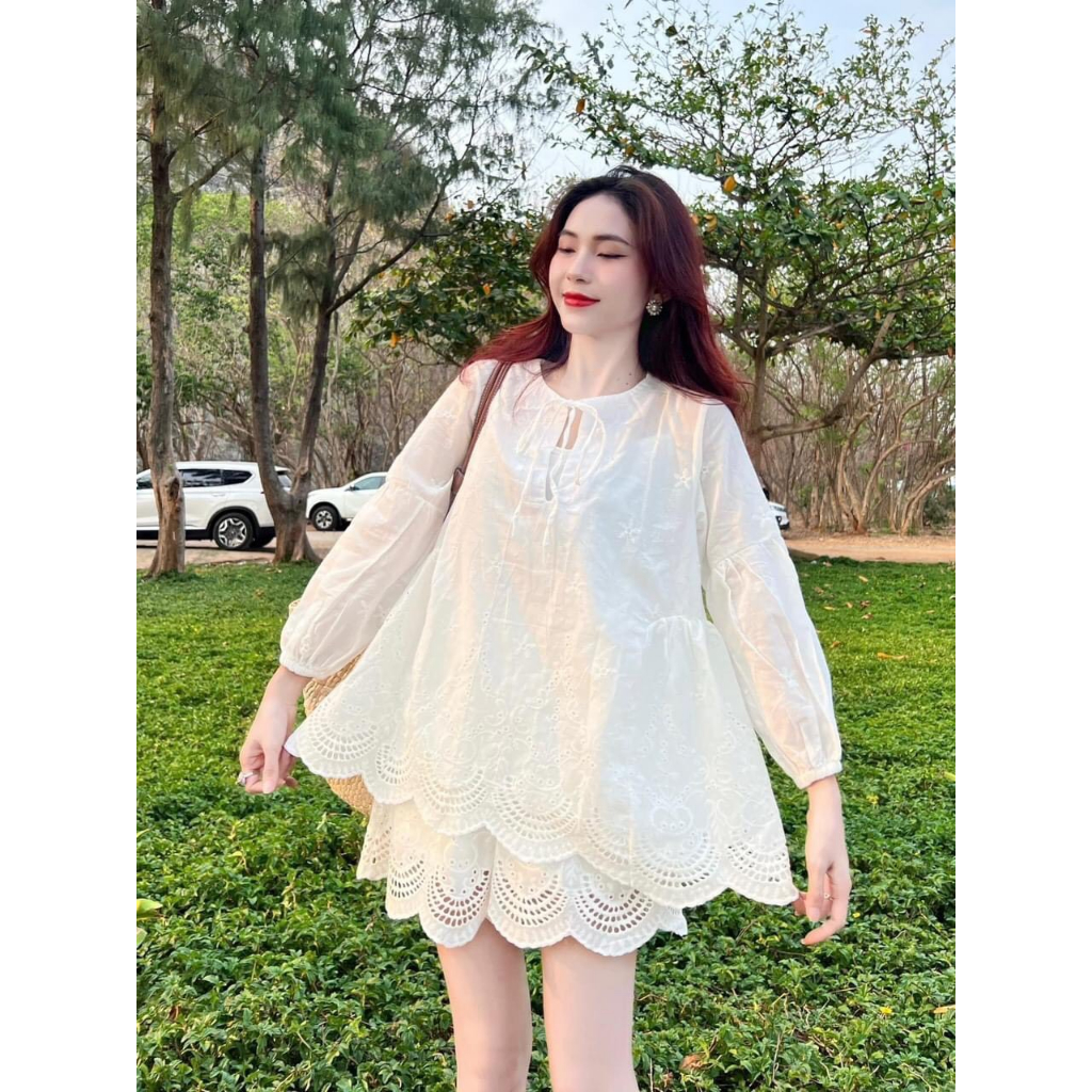 Bbd Shirt SET Lace Bucket With White SHORT | Shopee Malaysia