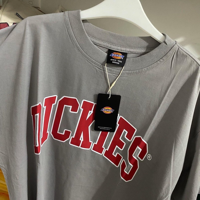 Dic-kies T-shirt Red Logo 100% Cotton 2-Way T-shirt - Full Product with ...