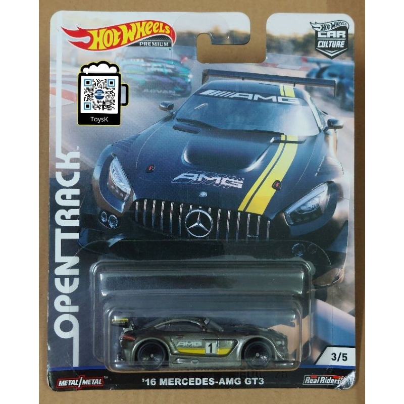 Toysk static model car 16 Mercedes AMG- GT3 hotwheels Premium Black 1: ...