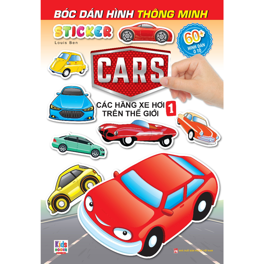 Smart Sticker Peel-and-stick Book - Cars: Car Brands in the World ...
