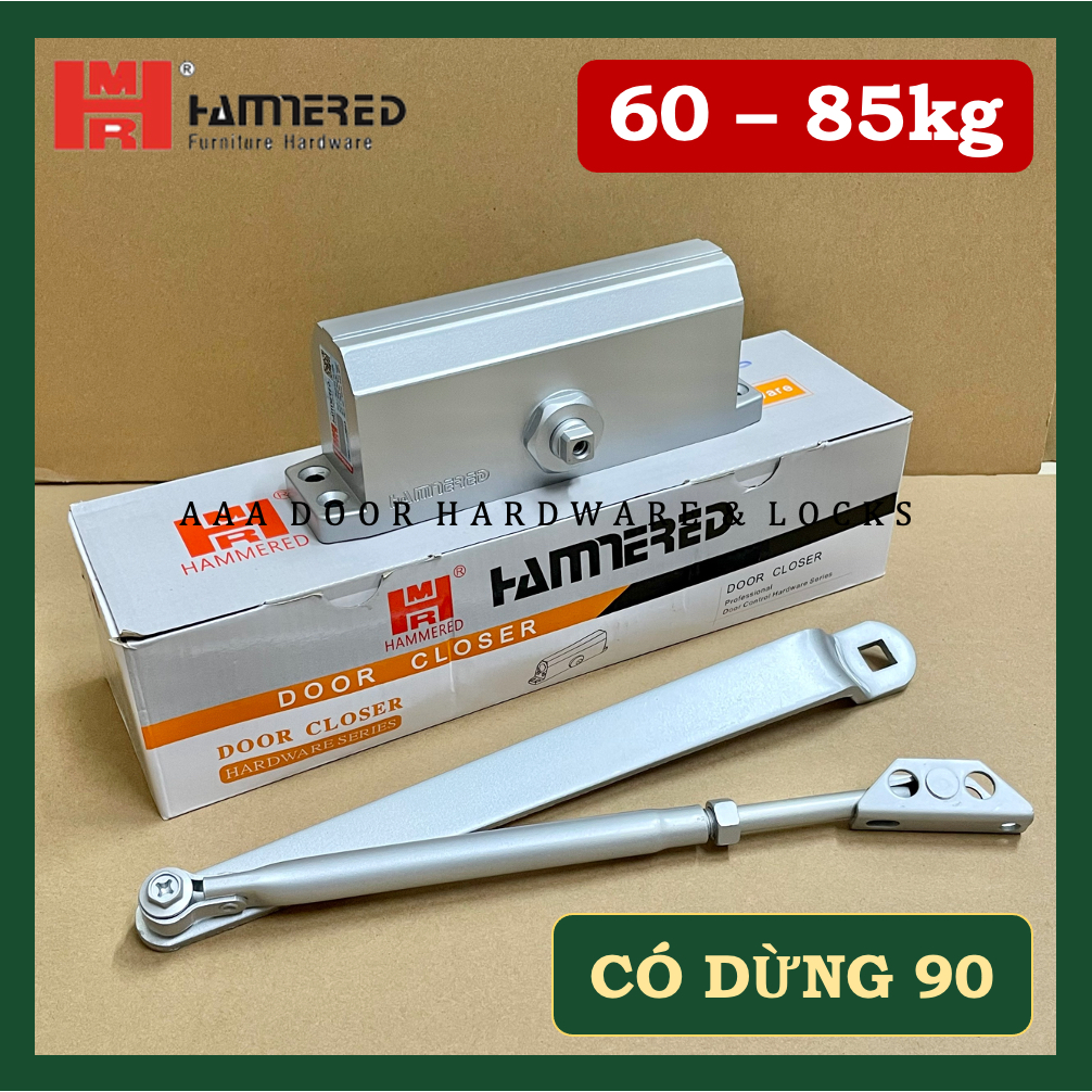 Hydraulic Heavy Duty Door Closer/Air Pusher with 90 degree Stop for ...
