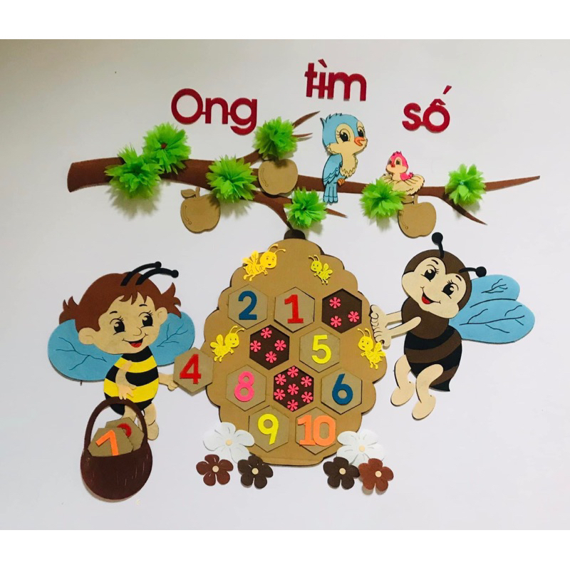 Steam Corner - Bee Corner Find Numbers (preschool - Handmade pictures ...