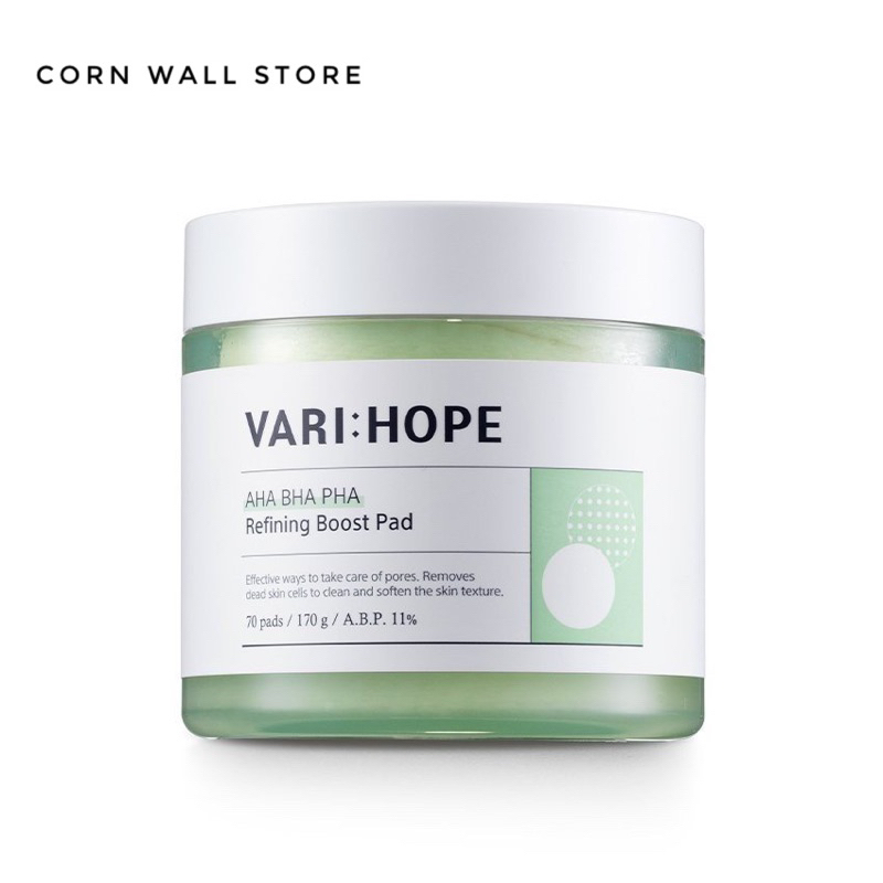 Vari Exfoliating Cotton: Hope AHA BHA Mixed 70 Pieces 170G | Shopee ...