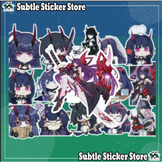 [Honkai Impact] - Set 10/15 Sticker HoT / Herrscher of Thunder-Raiden ...