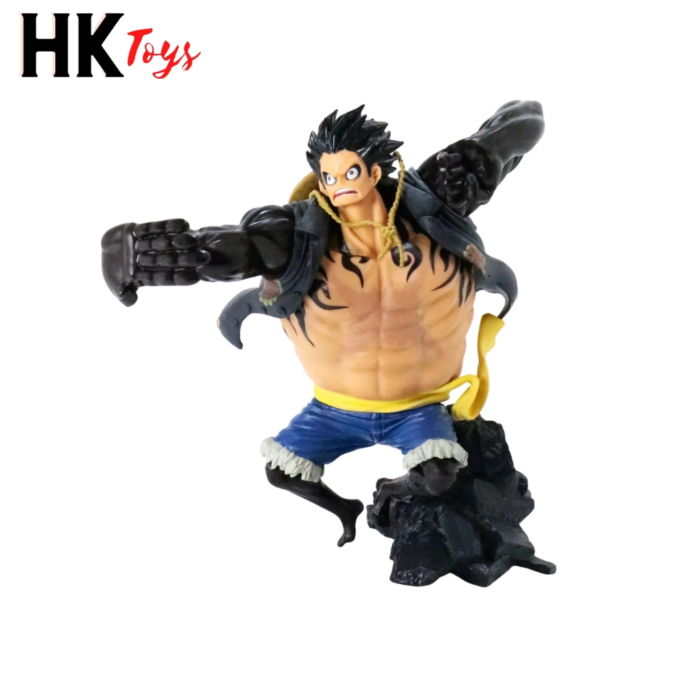 One piece luffy gear 4 Model Super Beautiful 14cm High Fighting Status ...