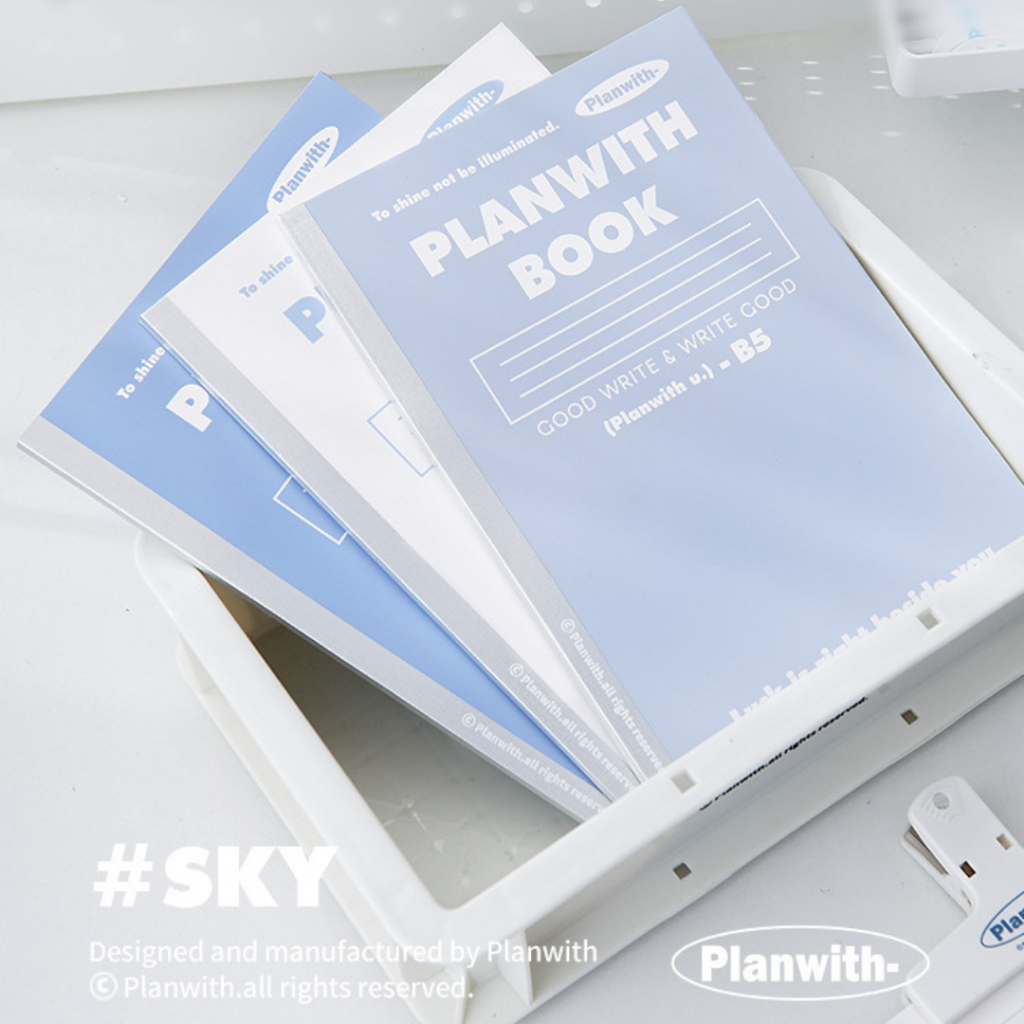 80 Page Notebook PLANWITH BOOK 8mm Horizontal Lines | Shopee Malaysia