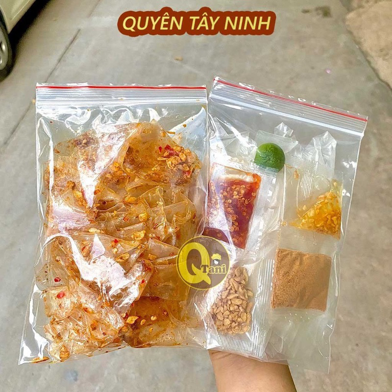 Sate GARLIC SALT SATE Rice Paper, super delicious, super spicy, Tay ...