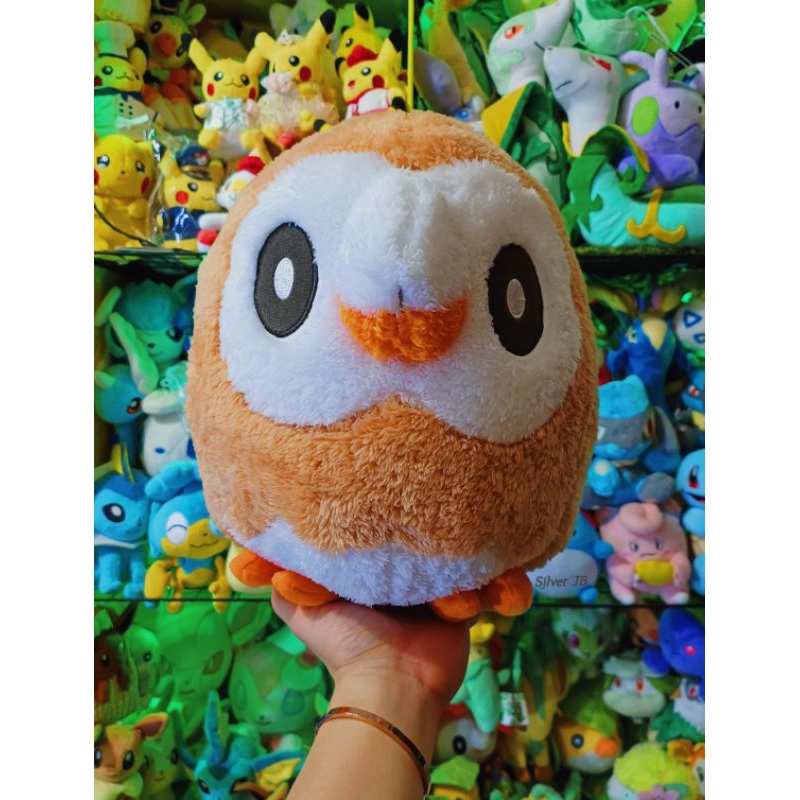 [BANPRESTO] Pokemon ROWLET BIG PLUSH Teddy Bear Large Size Genuine ...
