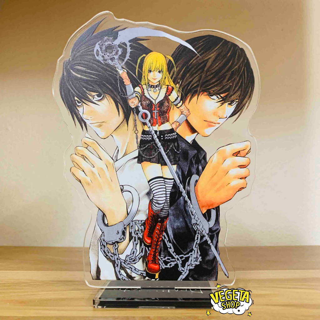 Death Note Double-Sided Acrylic Mica Standee Statue Model - Yagami ...