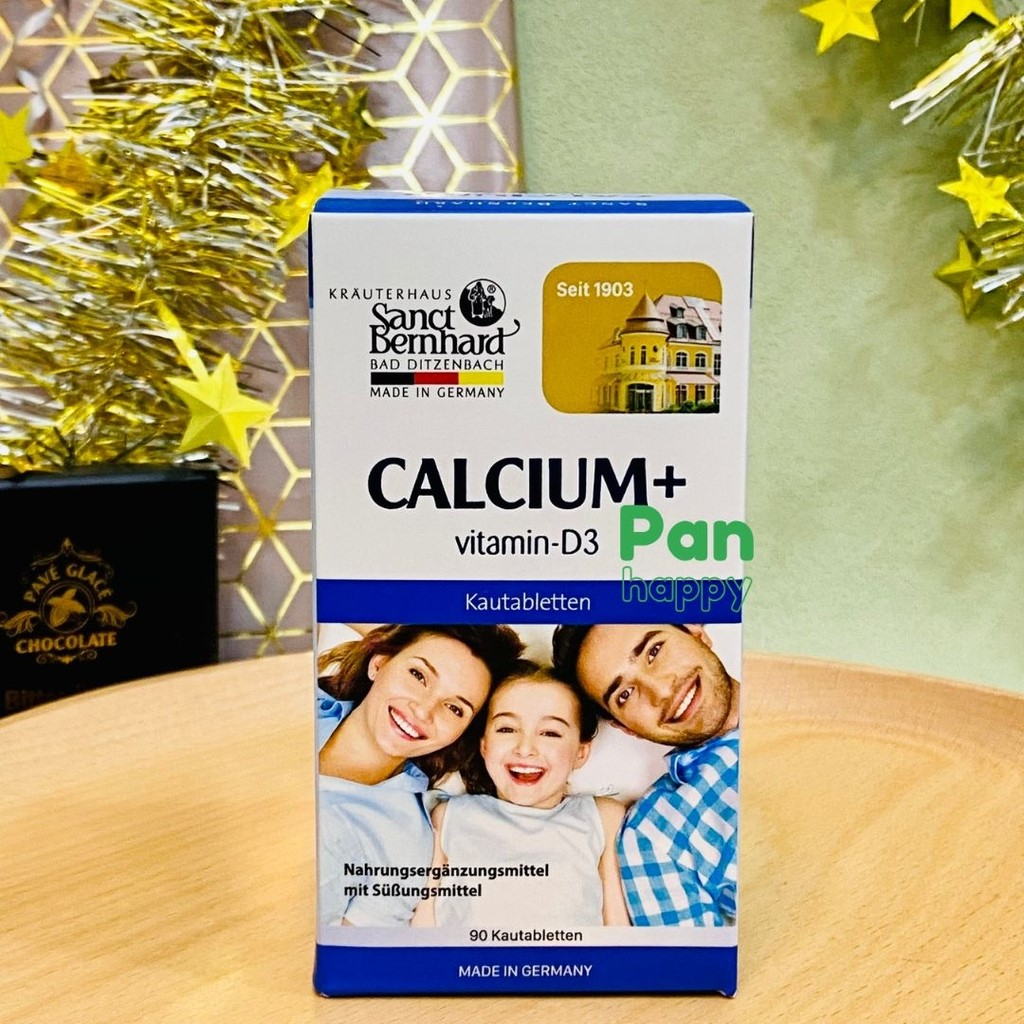 Calcium + D3 Supplement Chewable Tablets For The Whole Family And ...