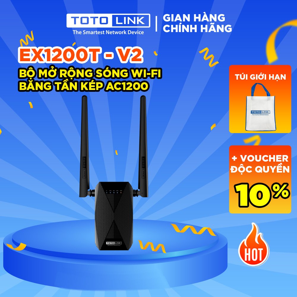 Ac1200mbps TOTOLINK EX1200T _ V2 Standard Dual-Band Wi-Fi Range ...