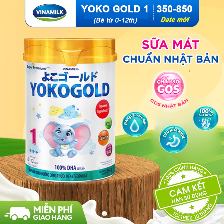 Yoko Gold 1 Powdered Milk - Vinamilk cool milk with good nutrients from ...