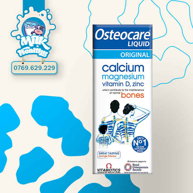 [Date T3 / 2025] Osteocare Original Liquid Water Calcium, Uk (200ml) | Shopee Malaysia