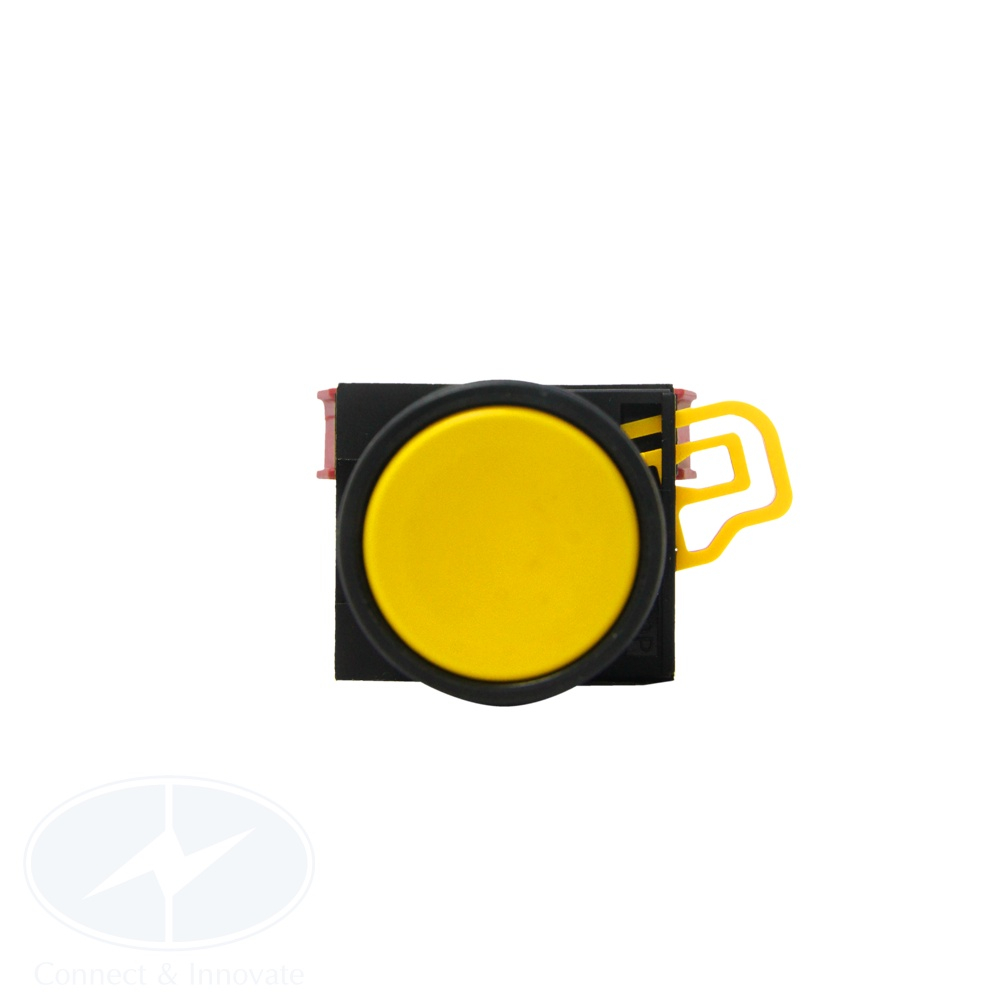 Idec push button without light YW1B non-22mm push-release type, yellow ...