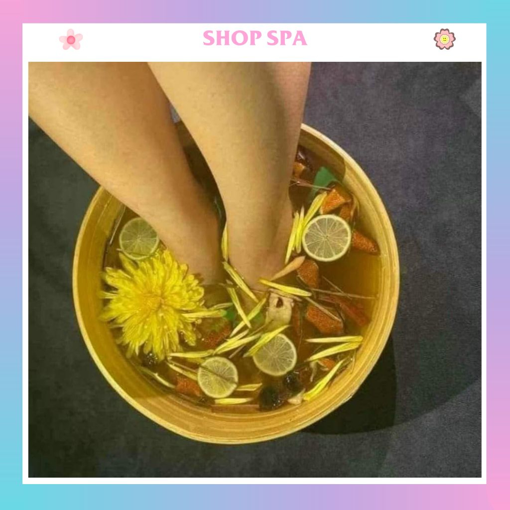 Bamboo foot bath basins for oriental medicine spa massage in many sizes ...