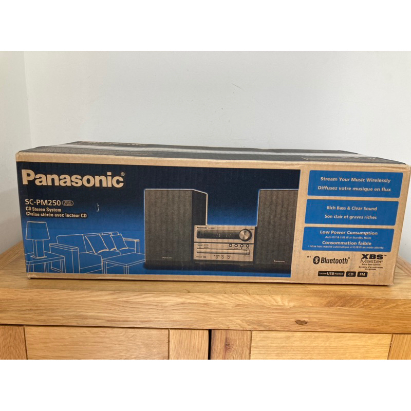 Panasonic SC-PM250 Hifi Stereo sound system imported from the US ...