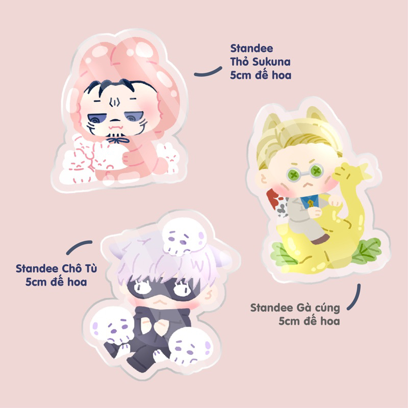 TRI Koboco.co | Jujutsu Kaisen | Inanimate Standee 5cm - Chicken ...