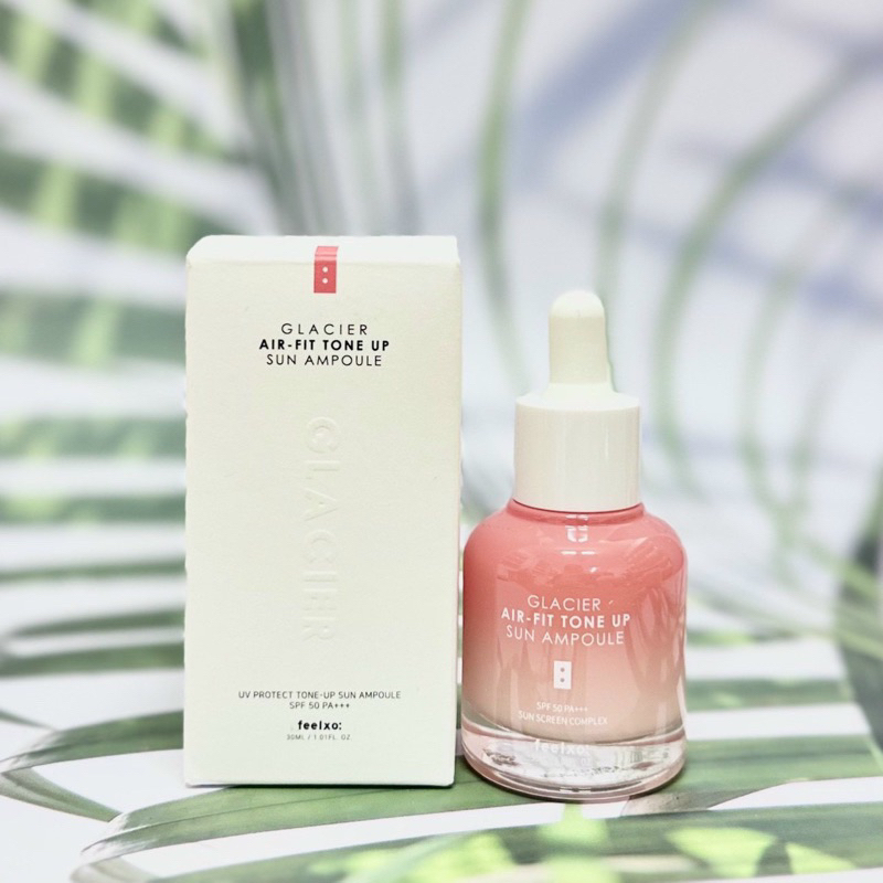 Feelxo Glacier Air-Fit Tone Up Sun Ampoule SPF50+/PA+++ 30ML | Shopee ...