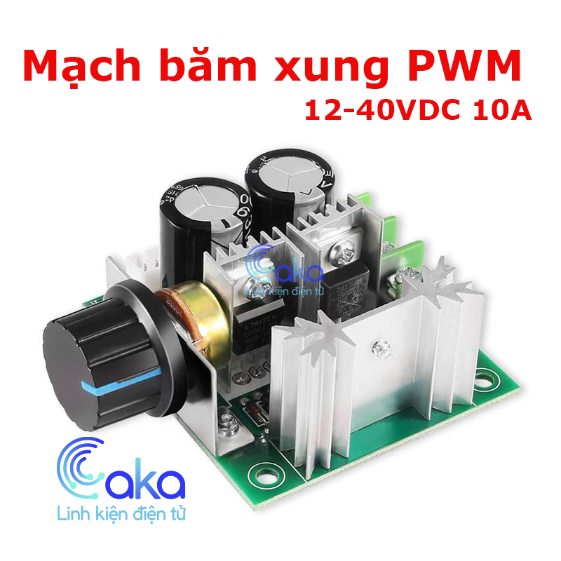 Dc PWM motor speed control circuit 12V - 40V 10A PWM Pulse Hashing ...