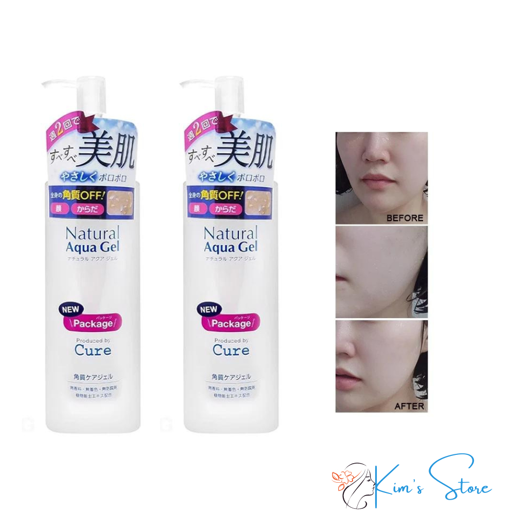 Cure Natural Aqua Gel Facial Exfoliator 250g | Shopee Malaysia