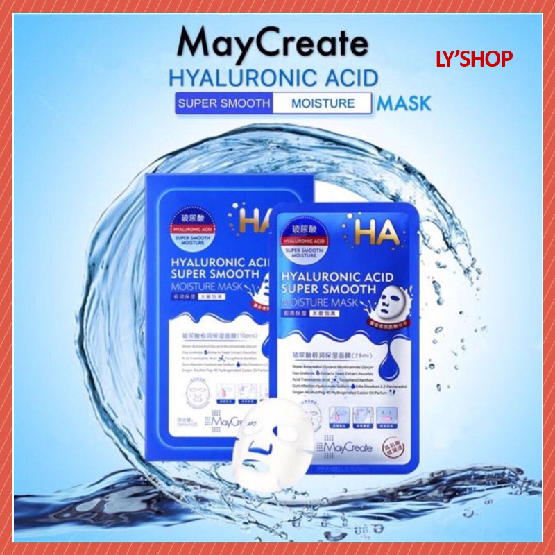 Ha Maycreate Mask, Paper Mask Moisturizing Paper Mask LYSHOP A26 Paper ...