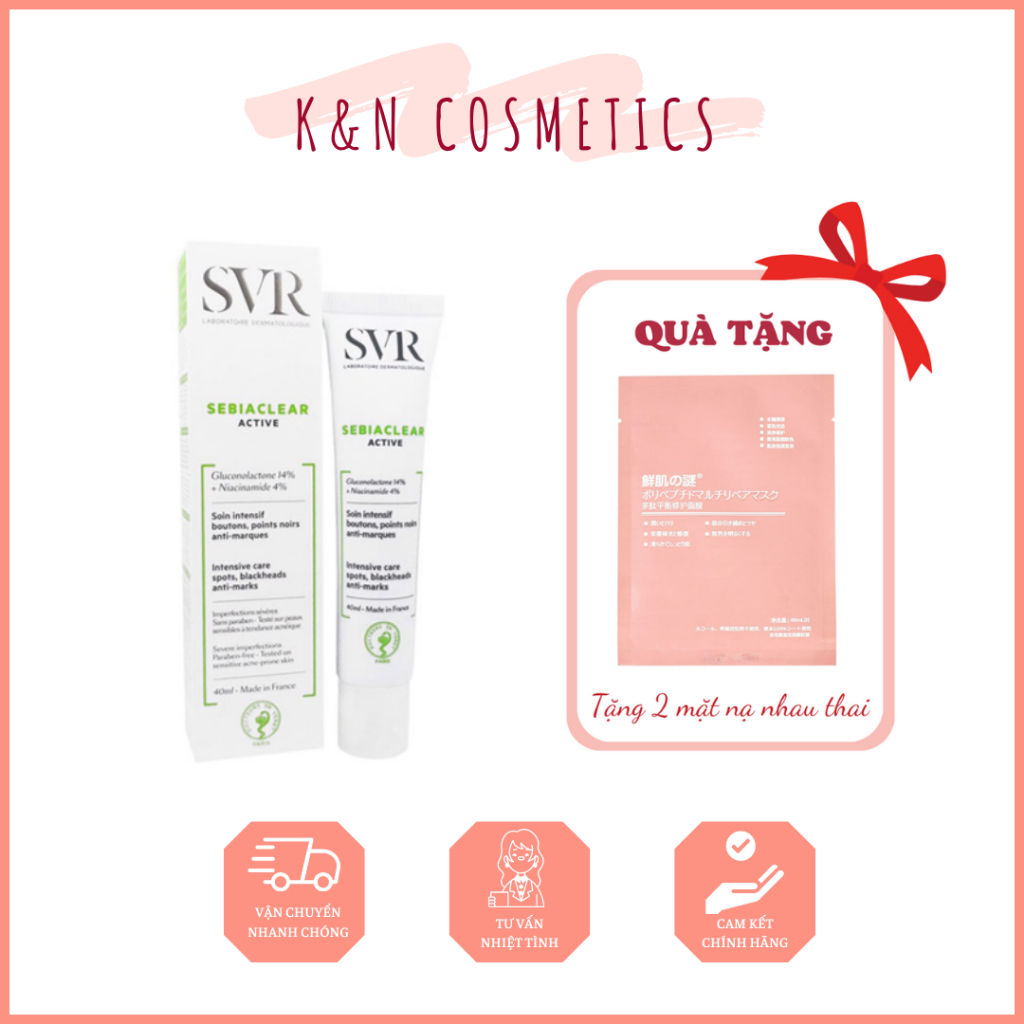 Sebiaclear Active SVR Anti-Acne Cream 40ml | Shopee Malaysia