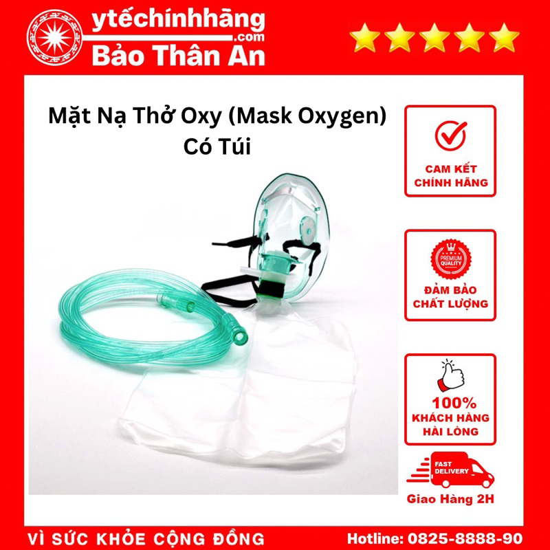 OXY Oxygen Mask Oxygen Mask Oxygen Breathing Mask With Bag | Shopee ...