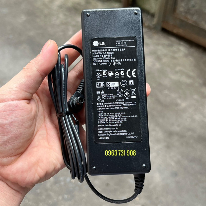Lg 19V 1.6A power source for genuine LG 27EA33 monitor | Shopee Malaysia