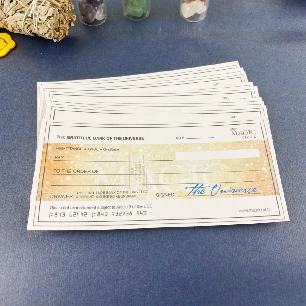 Color Check Sheet / Magic Check - Practice Attractive Law | Shopee Malaysia