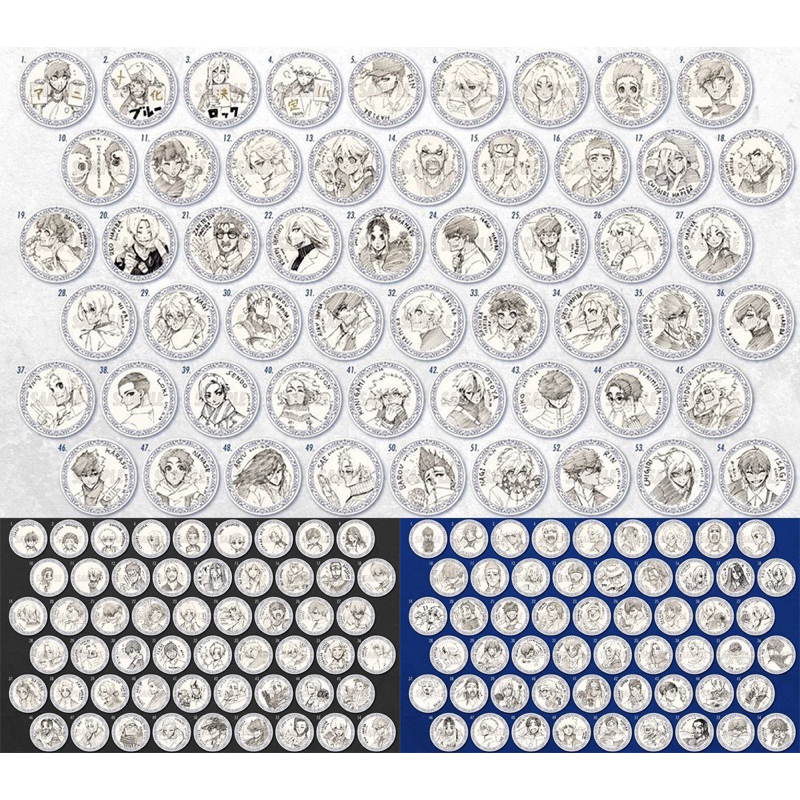 Clear sheet Blue Lock dignity Pack exhibition | Shopee Malaysia