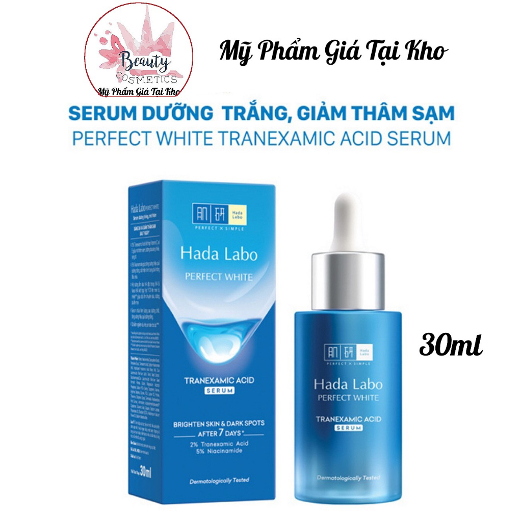 Hada Labo Whitening Serum - Hada Labo PERFECT WHITE TRANEXAMIC ACID ...