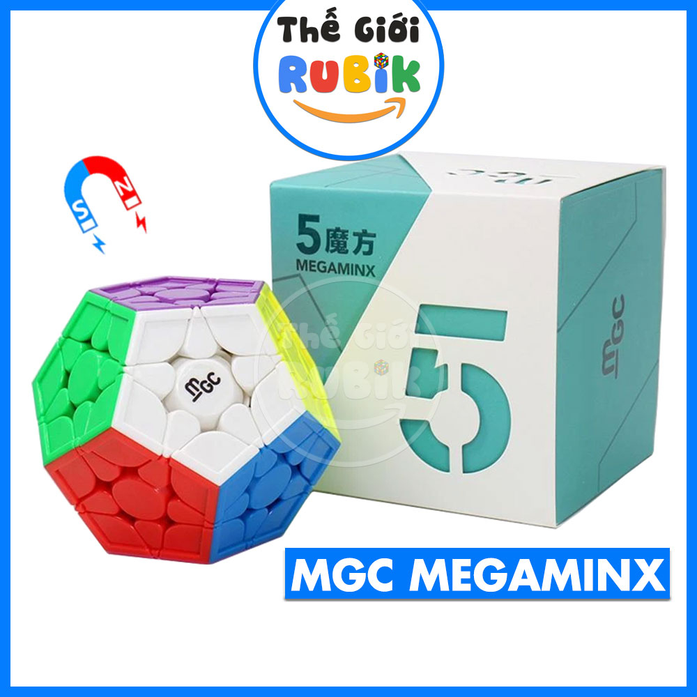 Rubik Megaminx Magnetic YJ MGC Megaminx M 3x3 Rubik's Cube Variant 12 ...
