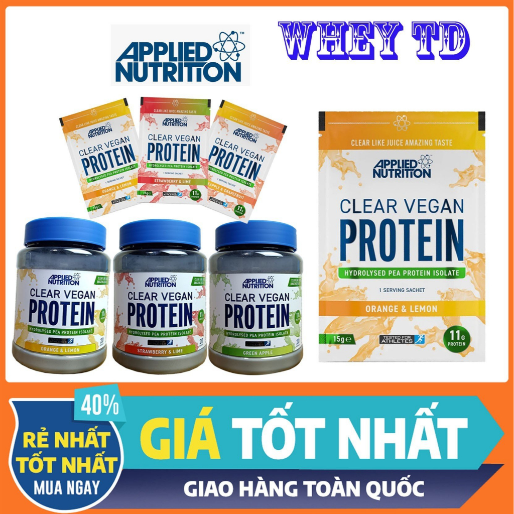 Whey Clear Vegan Protein Pineapple Grapfruit Flavor - Fruit hydrolyzed ...
