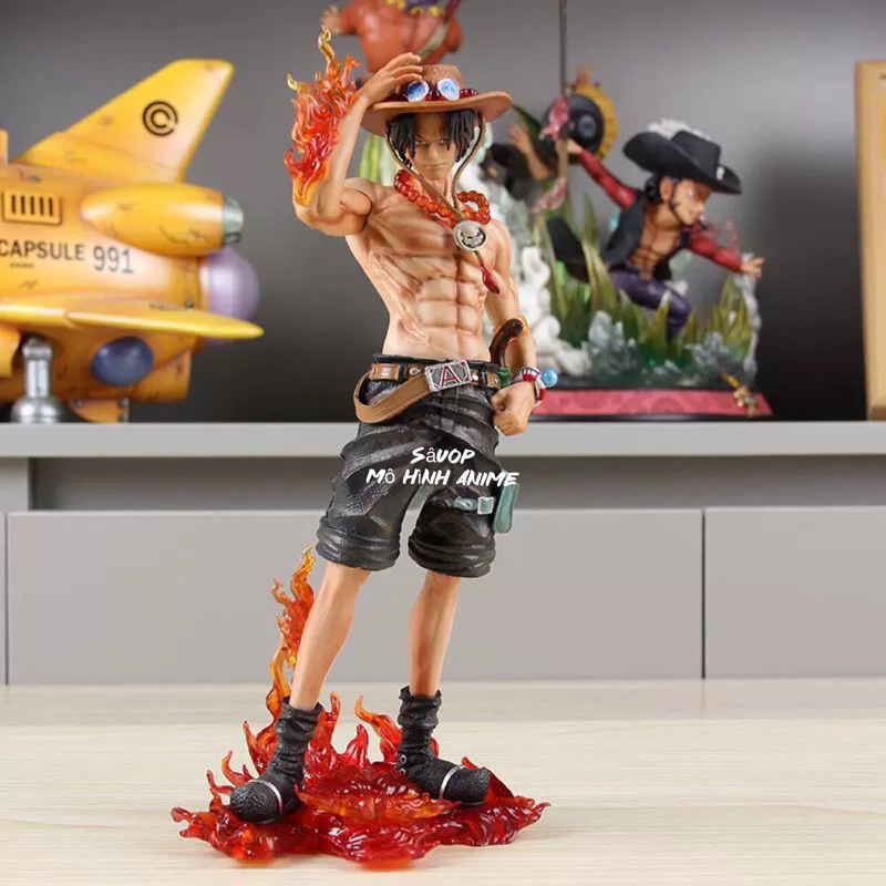 Ace fire first standing figure 24cm tall (Anime One Piece figure ...
