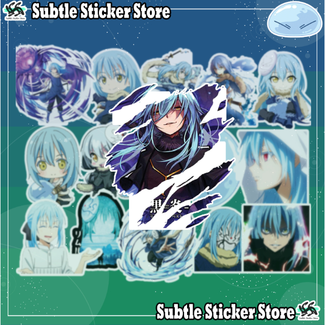 [Reincarnated Into Slime] - Set 10/15 Sticker Rimuru Tempest anime ...