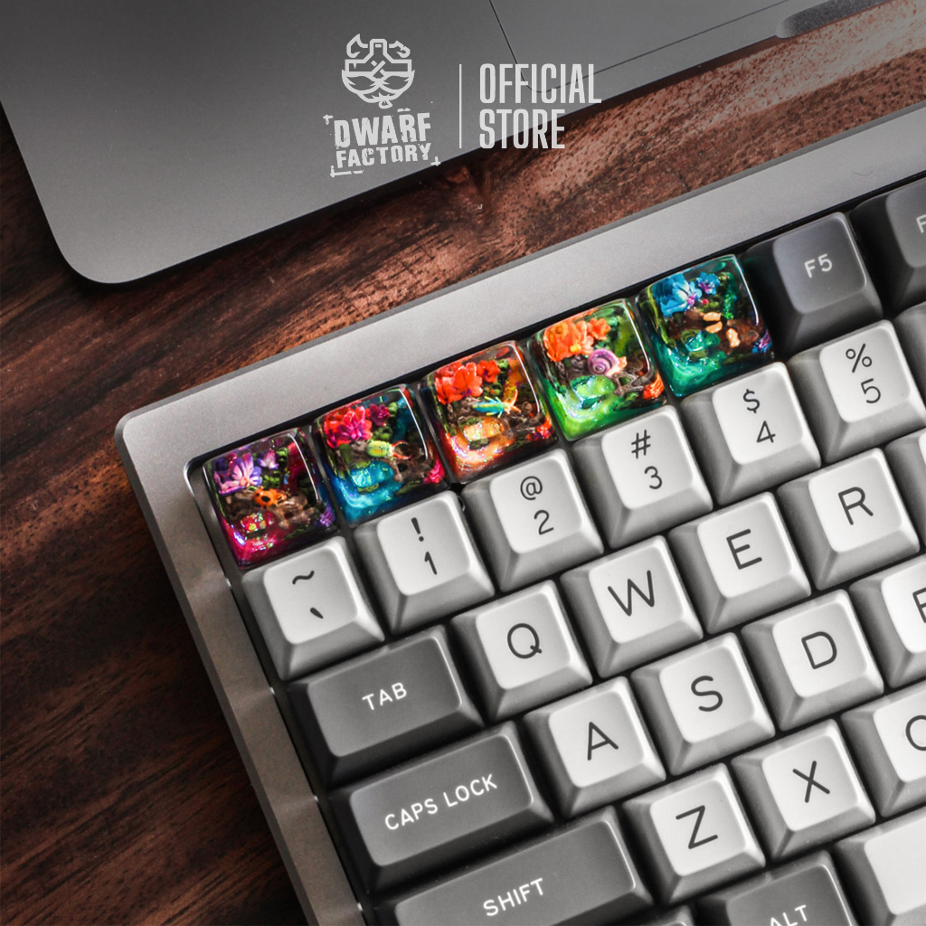Dwarf Factory Mechanical Keyboard Artisan Keycap - Miracle Islands ...