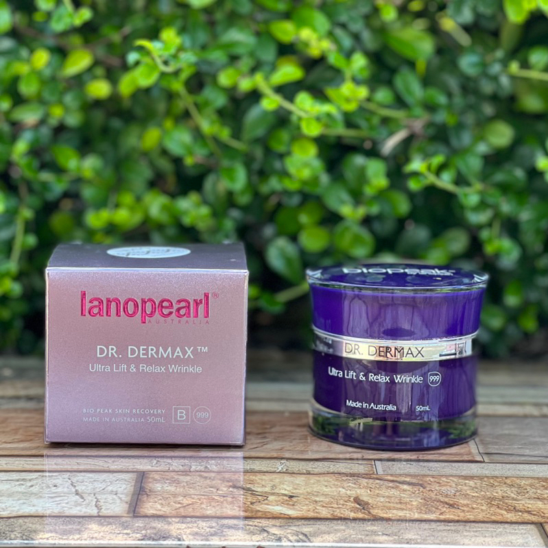 Dr.dermax Lanopearl wrinkle reduction and skin brightening cream (50ml ...