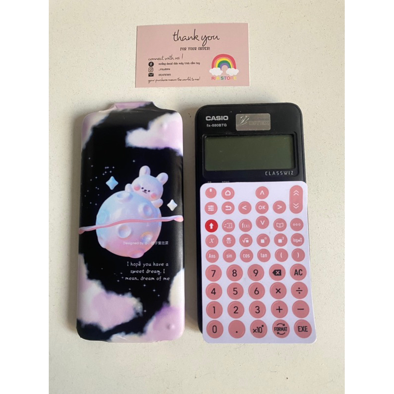 CASIO Cassio 580, 570 Computer Stickers Are Printed On Request | Shopee ...