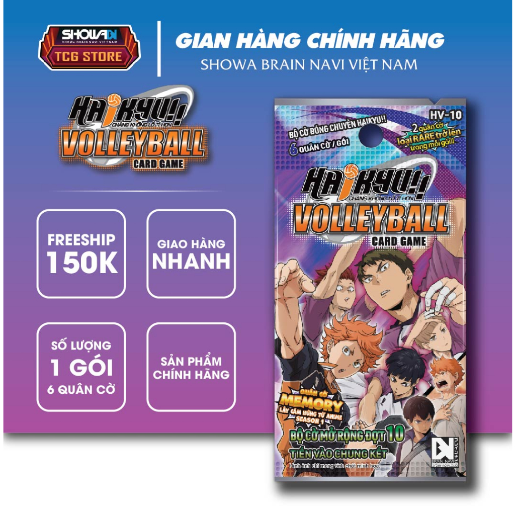 Haikyu Volleyball Chess Set, HV-10 Expansion Pack, End Forward, 1 pack ...