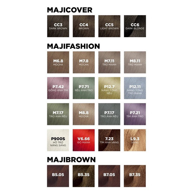 OXY Loreal Majibrown brown dye 50ml with oxygen | Shopee Malaysia