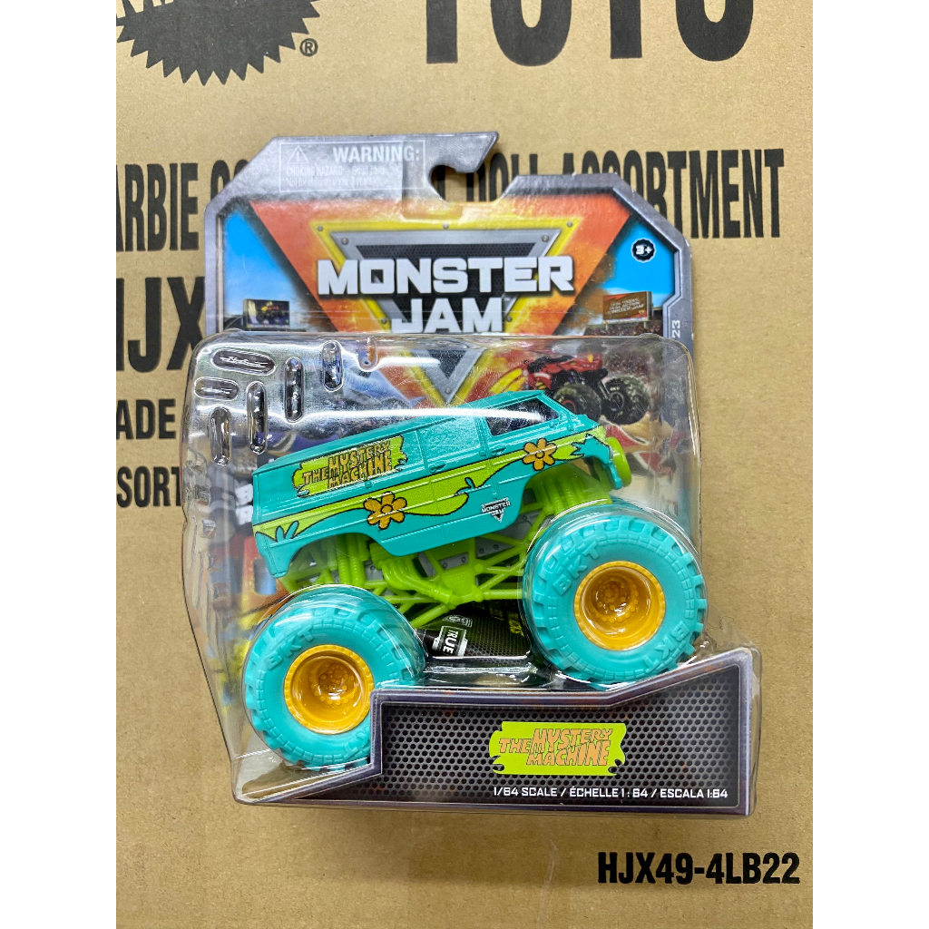 Genuine MONSTER JAM VAN Scooby Doo Model | Shopee Malaysia