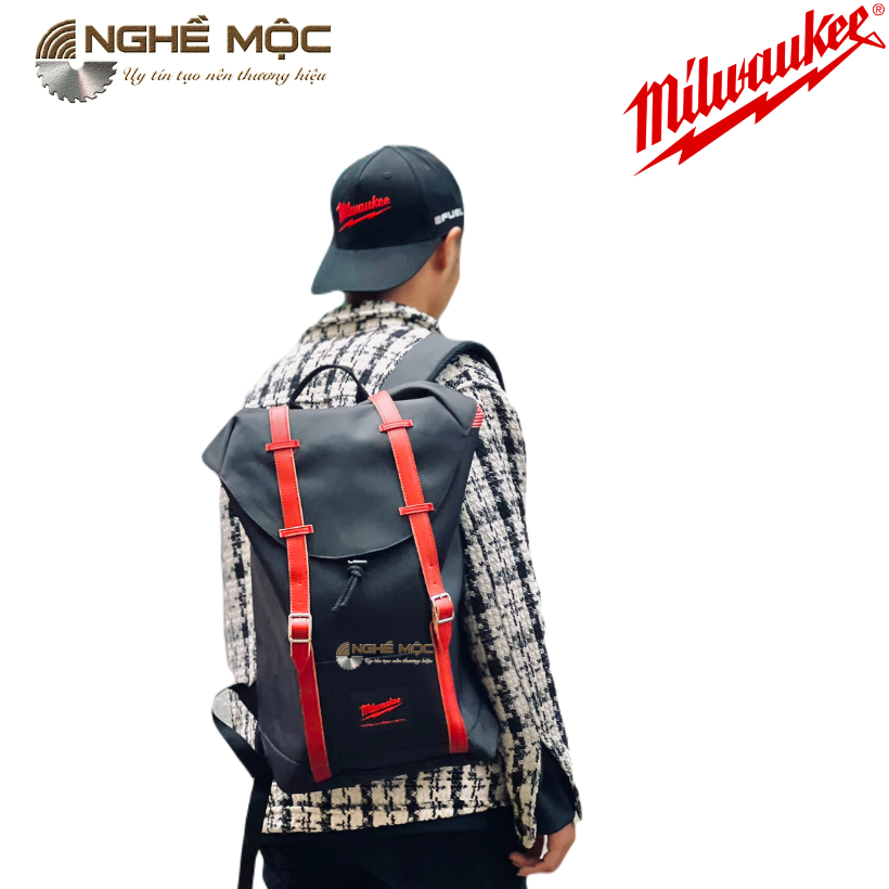 Genuine MILWAUKEE personal laptop backpack | Shopee Malaysia