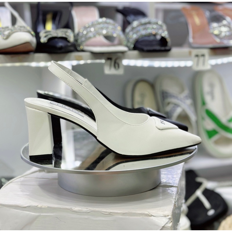 [Super Hot] 7cm Square Pointed Toe High Heels | Shopee Malaysia