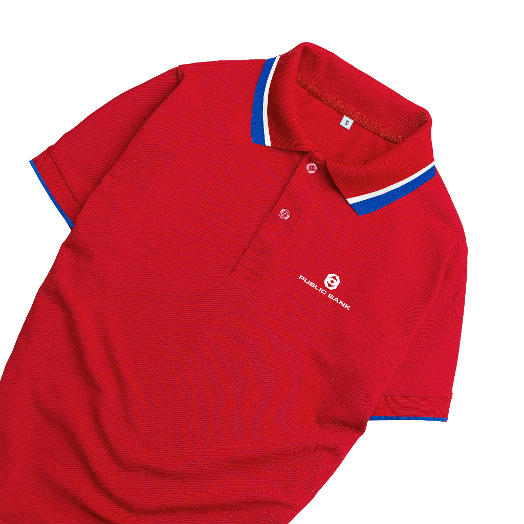 Cap La' House Uniform - Public Bank high-Bank Uniform t-shirt | Shopee ...