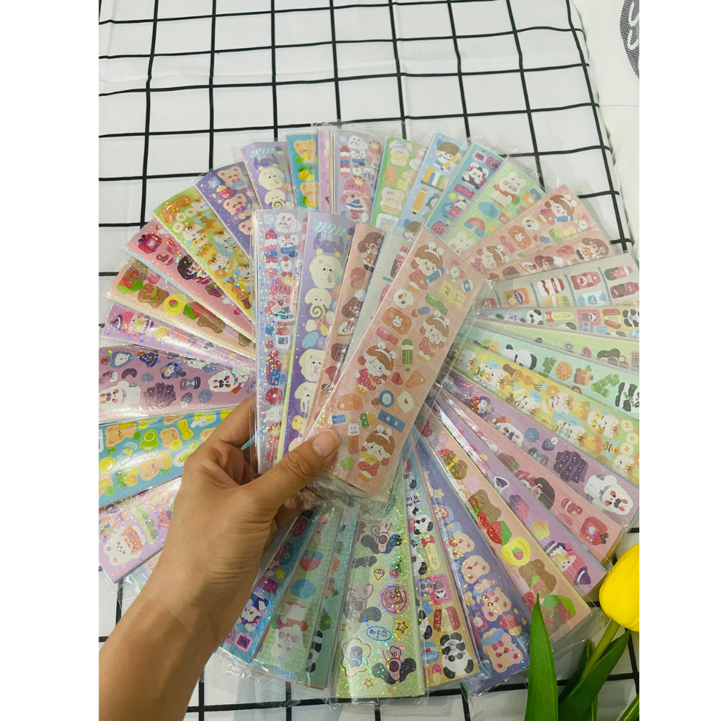 Decorative stickers set of 100, 200, 300,400 cute and lovely cartoon ...
